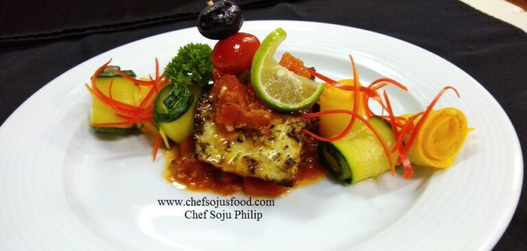 Fish Livornese - Chef Soju's World